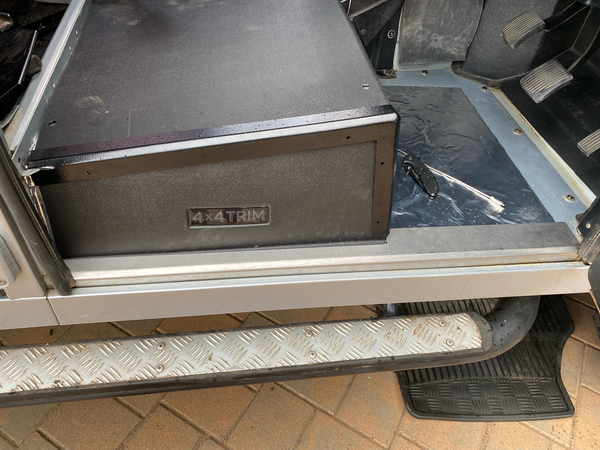 Land Rover Defender Seat Box Corner Protectors | 4x4Trim