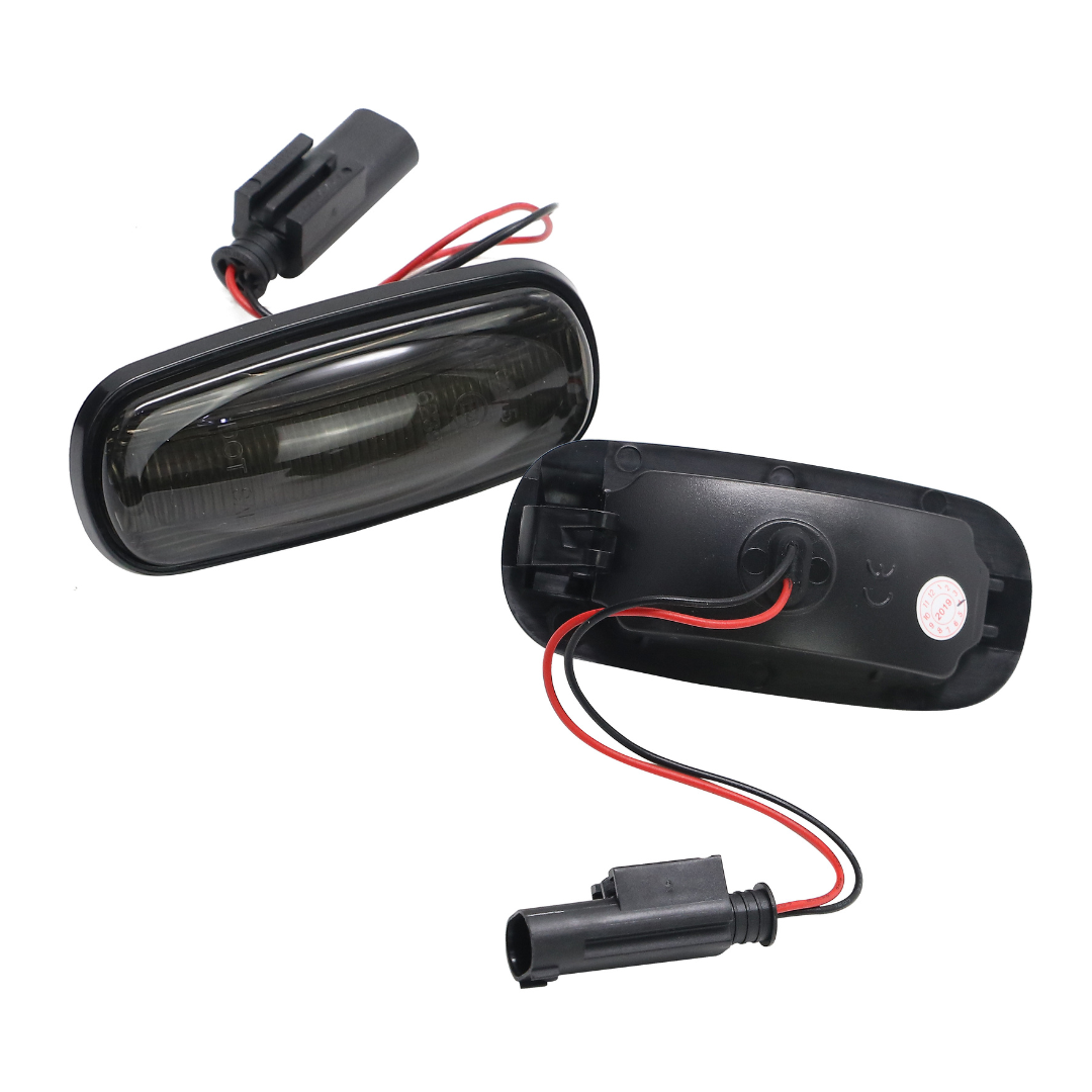 Land Rover Defender LED Dynamic Side Indicators (Black Smoke) 4x4TRIM ...